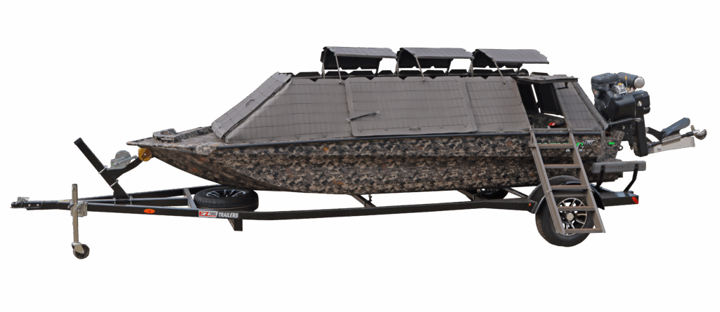 The Bunker-the DIY Boat Blind Kit for Tiller Models, up to 18' - Bust ...